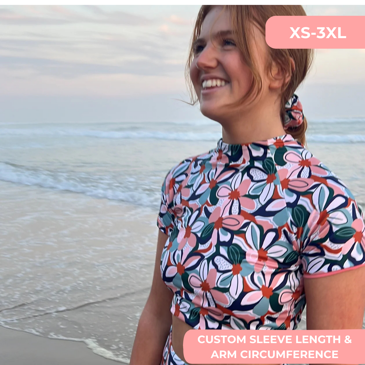 Daisy Top (Short Sleeves) – Swim by Elly